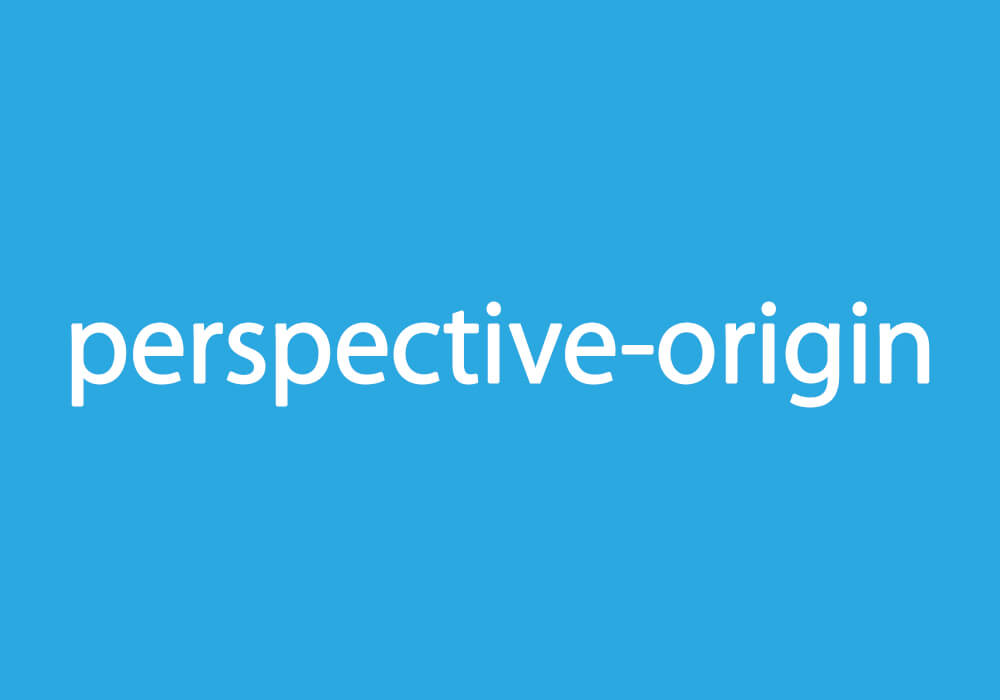 perspective-originで3D変形要素の視点の位置を指定【CSS】 | KUBOGEN